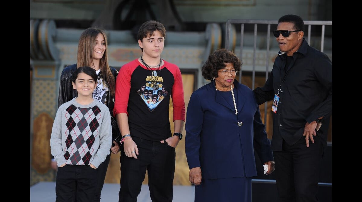 Photo : Les enfants de Michael Jackson, Prince, Paris et Blanket avec ...