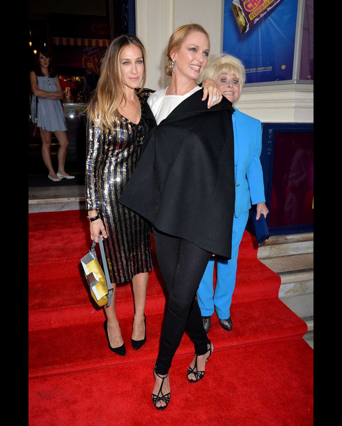 Photo : Sarah Jessica Parker, Uma Thurman, Barbara Windsor - Premiere ...