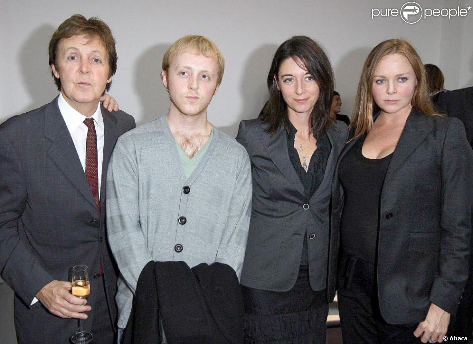 Verwechslungsgefahr Bei Paul Mccartney Und Sohn James James Paul