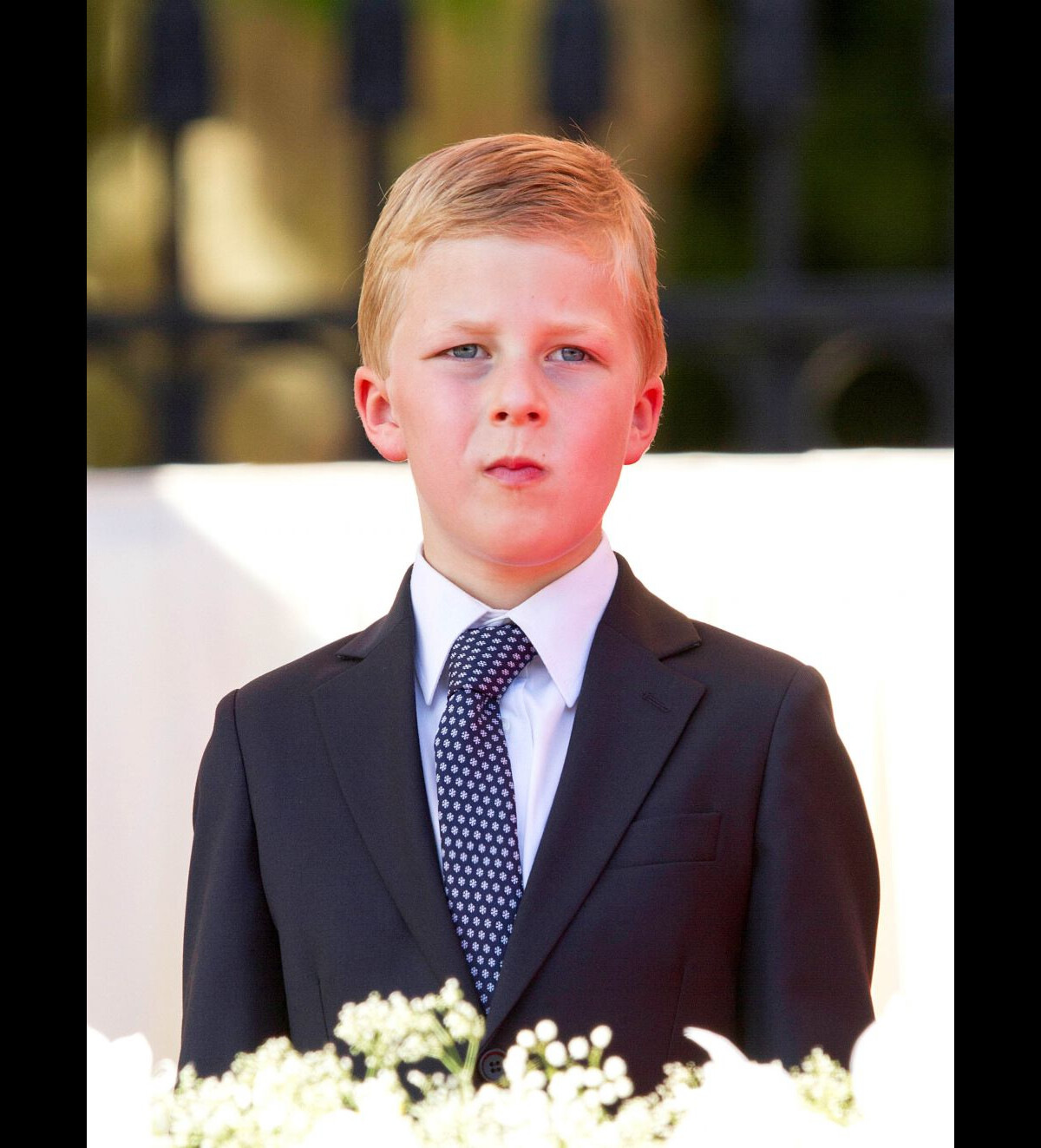 Photo : Le prince Emmanuel passionné par la parade militaire à ...