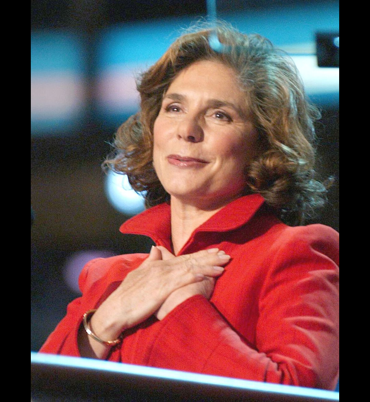 Photo : Teresa Heinz Kerry le 27 juillet 2004 lors d'une convention ...