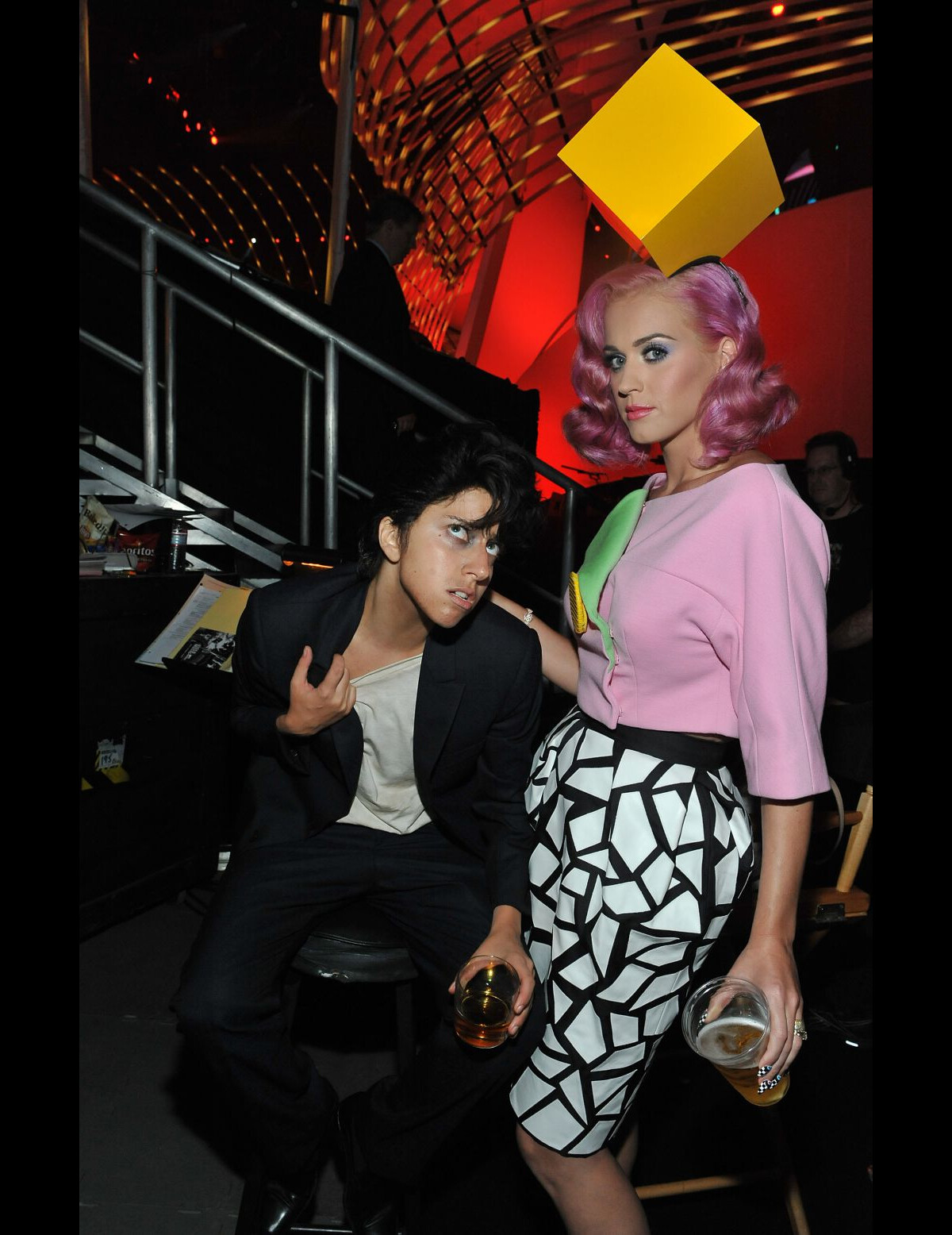 Photo : Katy Perry et Lady Gaga aux MTV Video Music Awards le 23 août ...