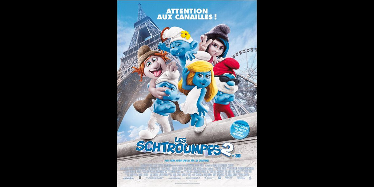 Affiche Des Schtroumpfs 2 Official Trailer 2