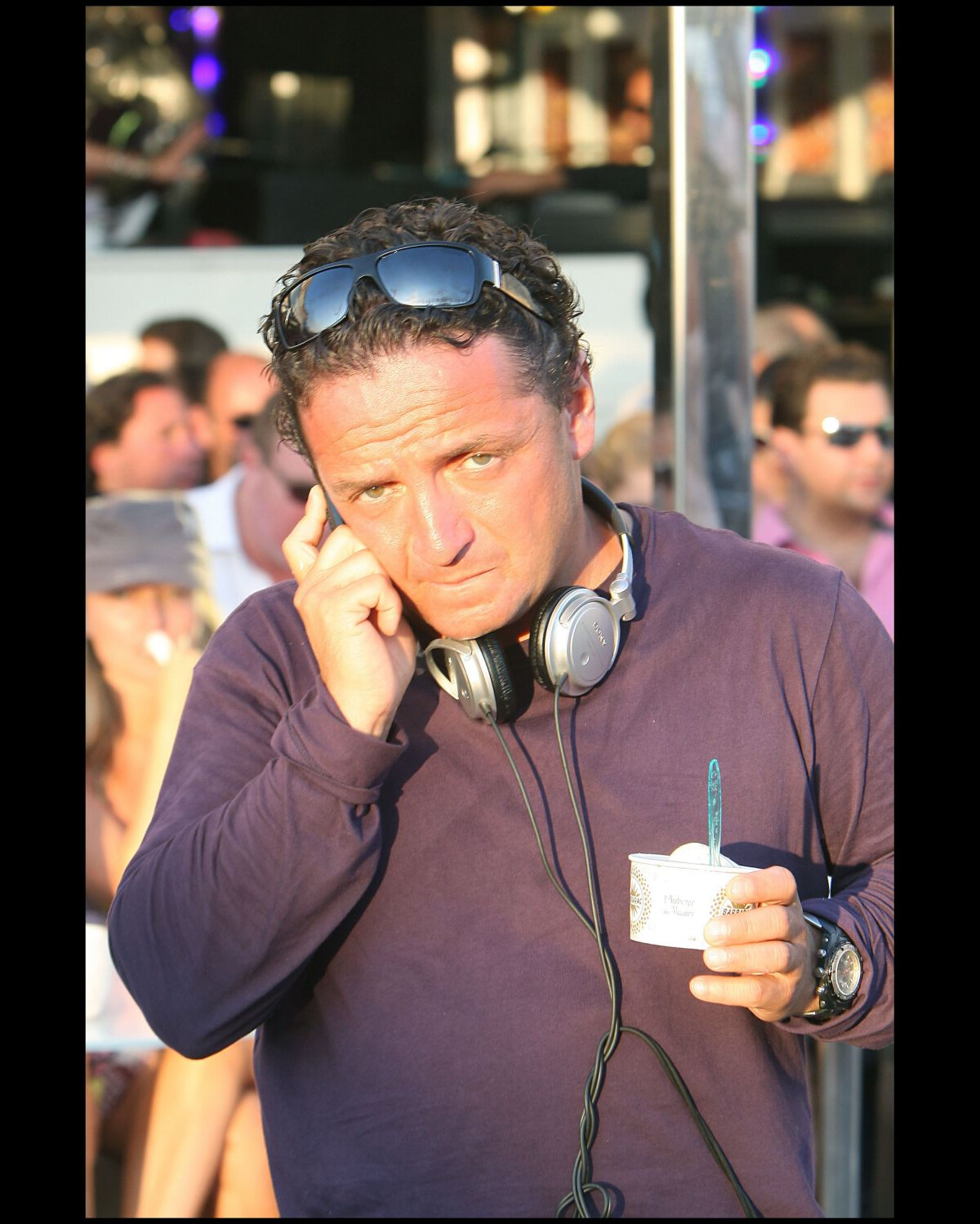 Photo : Jonathan Bermudes de juillet 2009 à Saint-Tropez - Purepeople