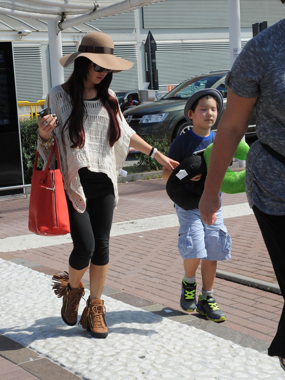 Photo : Nicolas Cage, Alice Kim et leur fils Kal-el Coppola la 70e ...