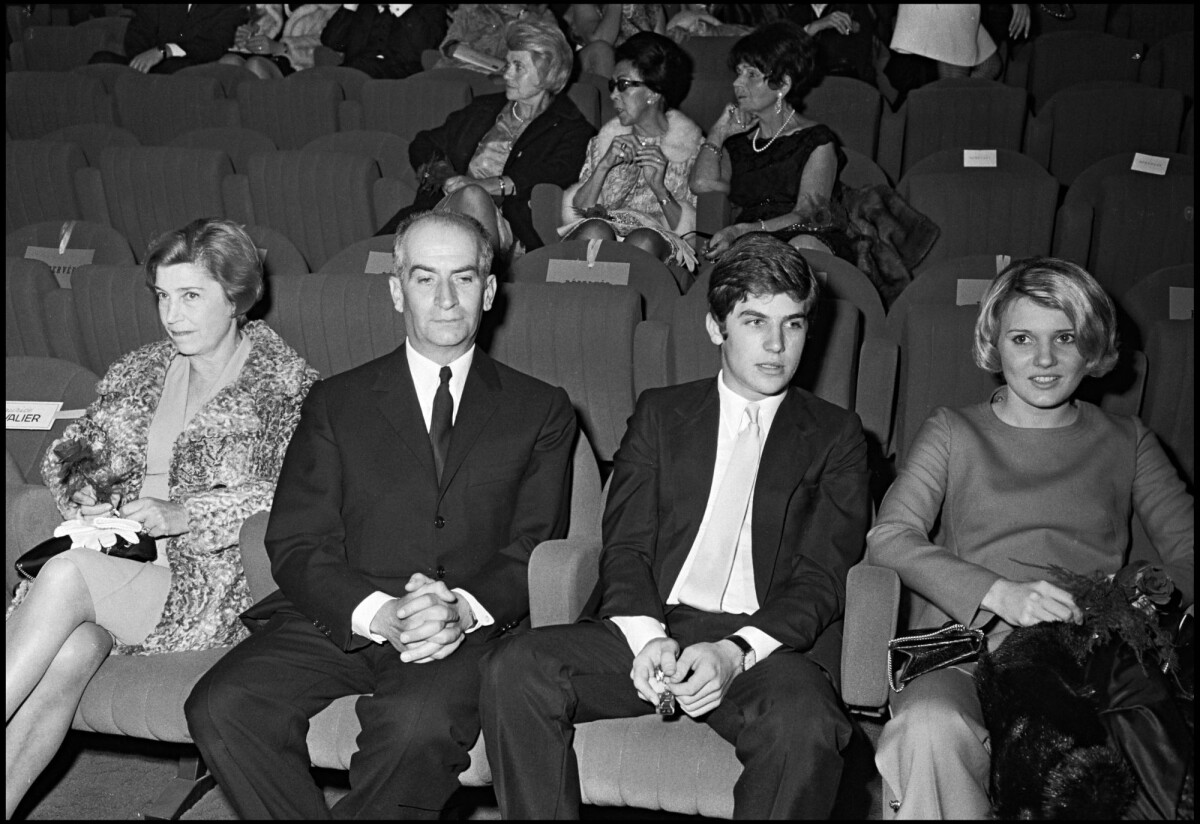 Photo : Archives - Louis de Funès avec sa femme Jeanne et leur fils ...