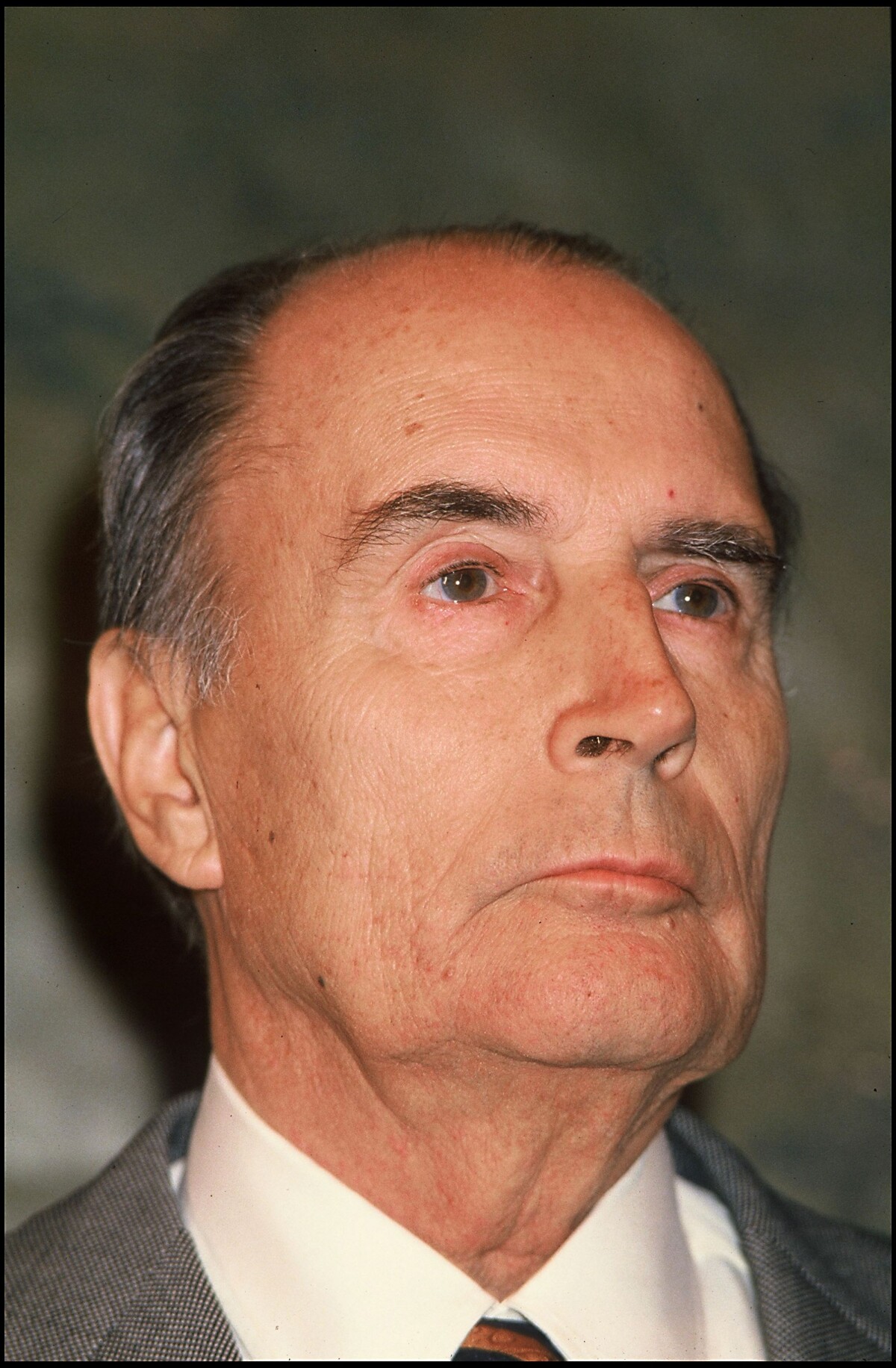 Photo : François Mitterrand en 1988. - Purepeople