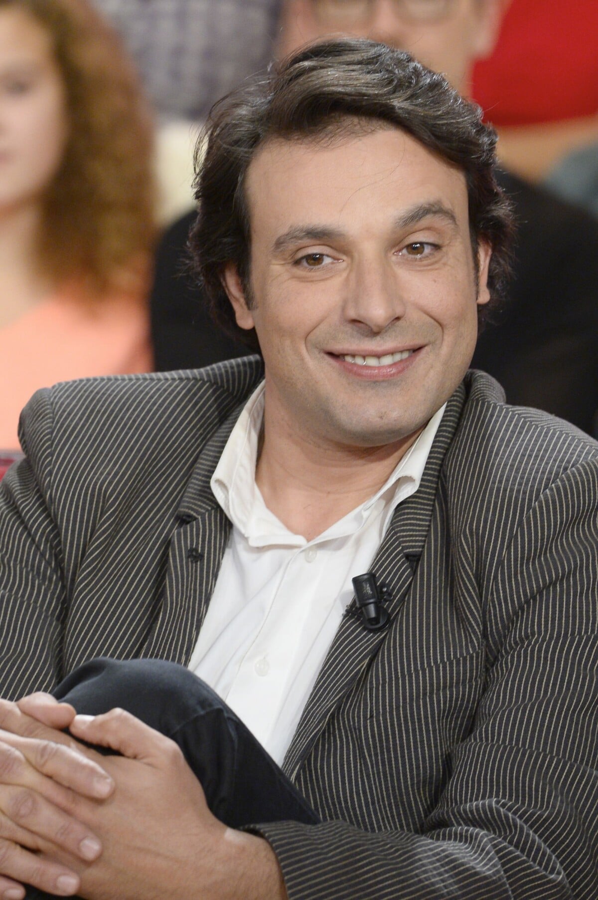 Photo : Bruno Salomone sur le plateau de l'émission "Vivement Dimanche ...