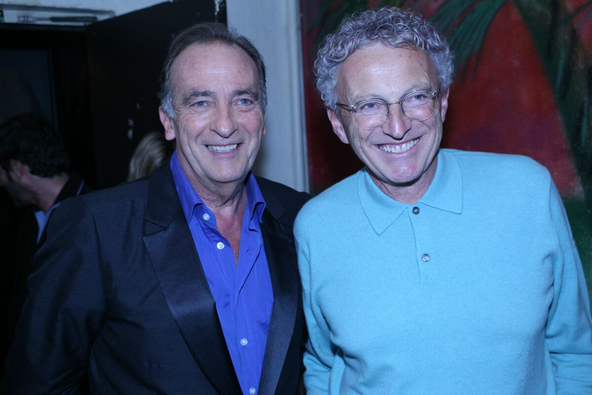 Photo : Yves Lecoq et Nelson Monfort - Yves Lecoq chante Trenet au New ...