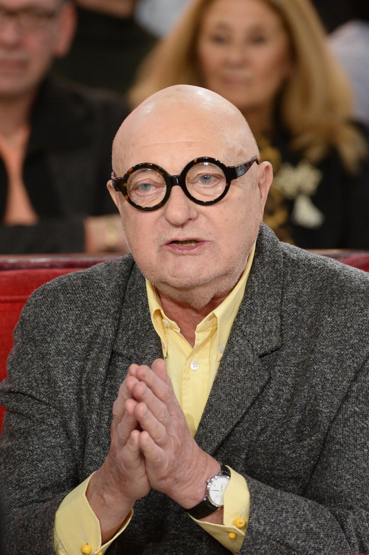 Photo : Jean-Pierre Coffe, à l'enregistrement de l'émission Vivement ...