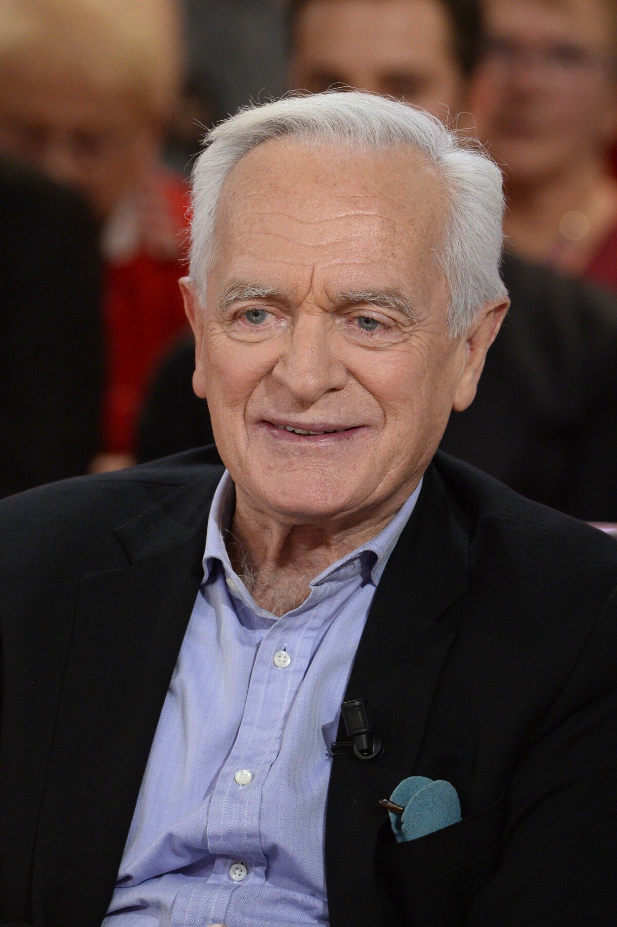 Photo : Philippe Labro, à l'enregistrement de l'émission Vivement ...