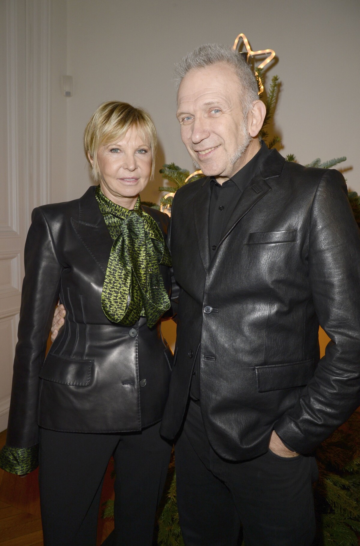 Photo : La journaliste de mode Marie-Christiane Marek et Jean-Paul ...