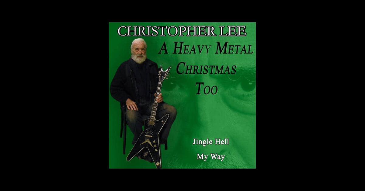 Christopher Lee : A 91 ans, la star d'Hollywood chante Noël... en heavy ...