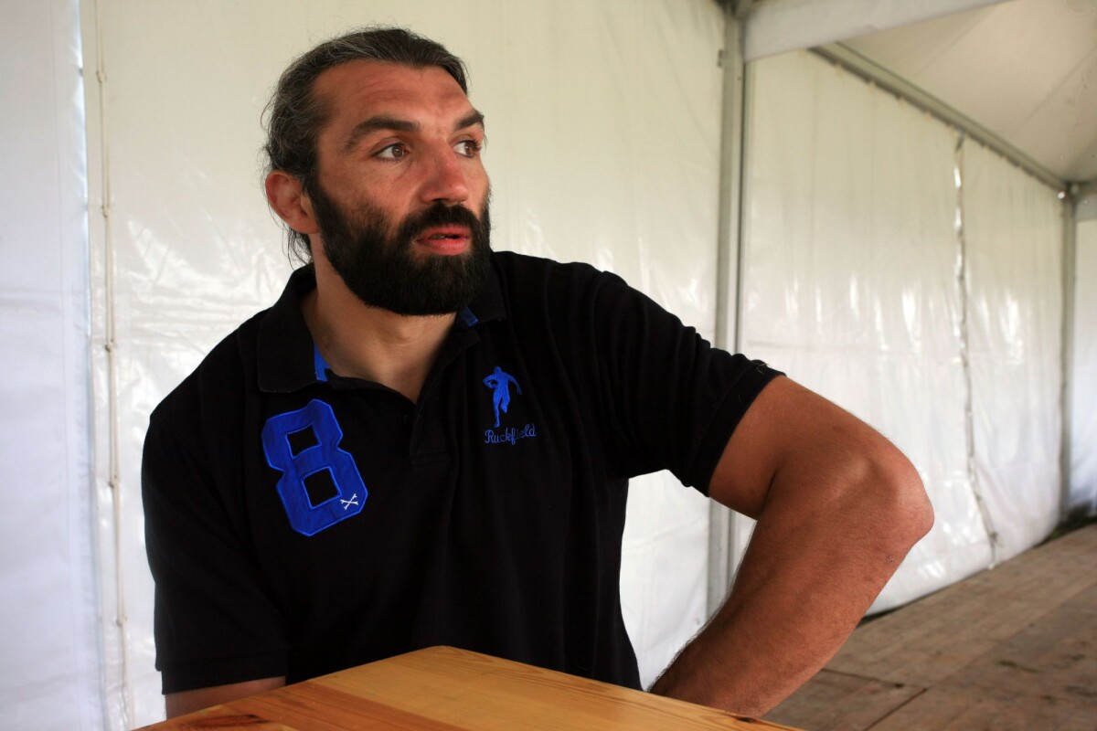 Photo : Sébastien Chabal à Courchevel, le 23 juillet 2011 - Purepeople