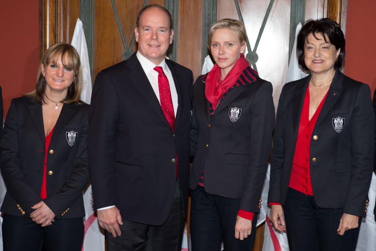 Photo : Le prince Albert II de Monaco et la princesse Charlene avec la ...
