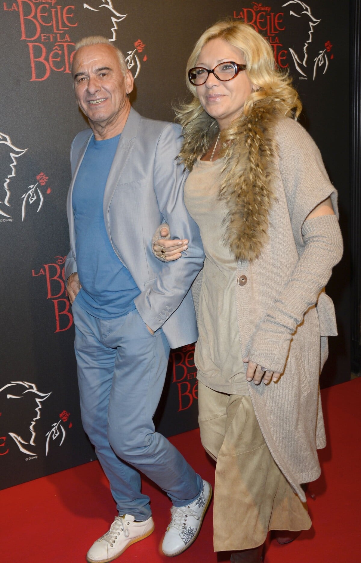 Photo : Michel Fugain et sa compagne Sanda à Paris, le 24 octobre 2013 ...