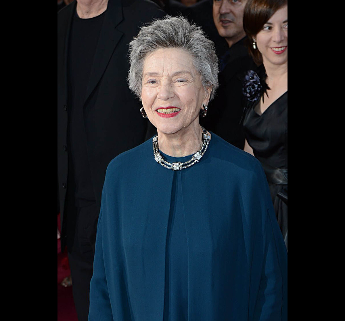 Photo : Emmanuelle Riva aux Oscars à Hollywood, le 24 février 2013 ...