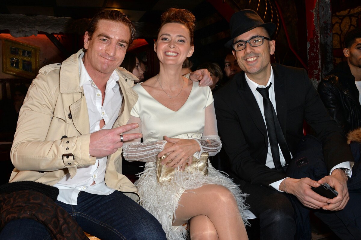 Photo : Ludovic Chancel (fils de Sheila), Annabelle Milot et Marc ...