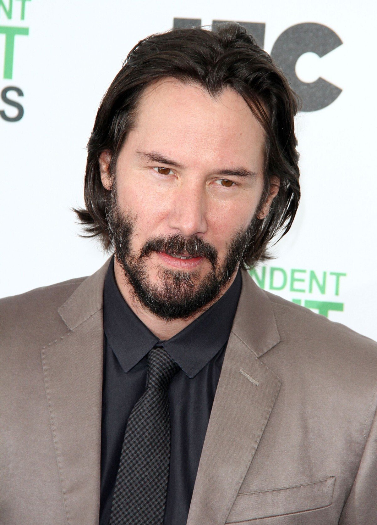Photo : Keanu Reeves pose lors du photocall des Film Independent ...