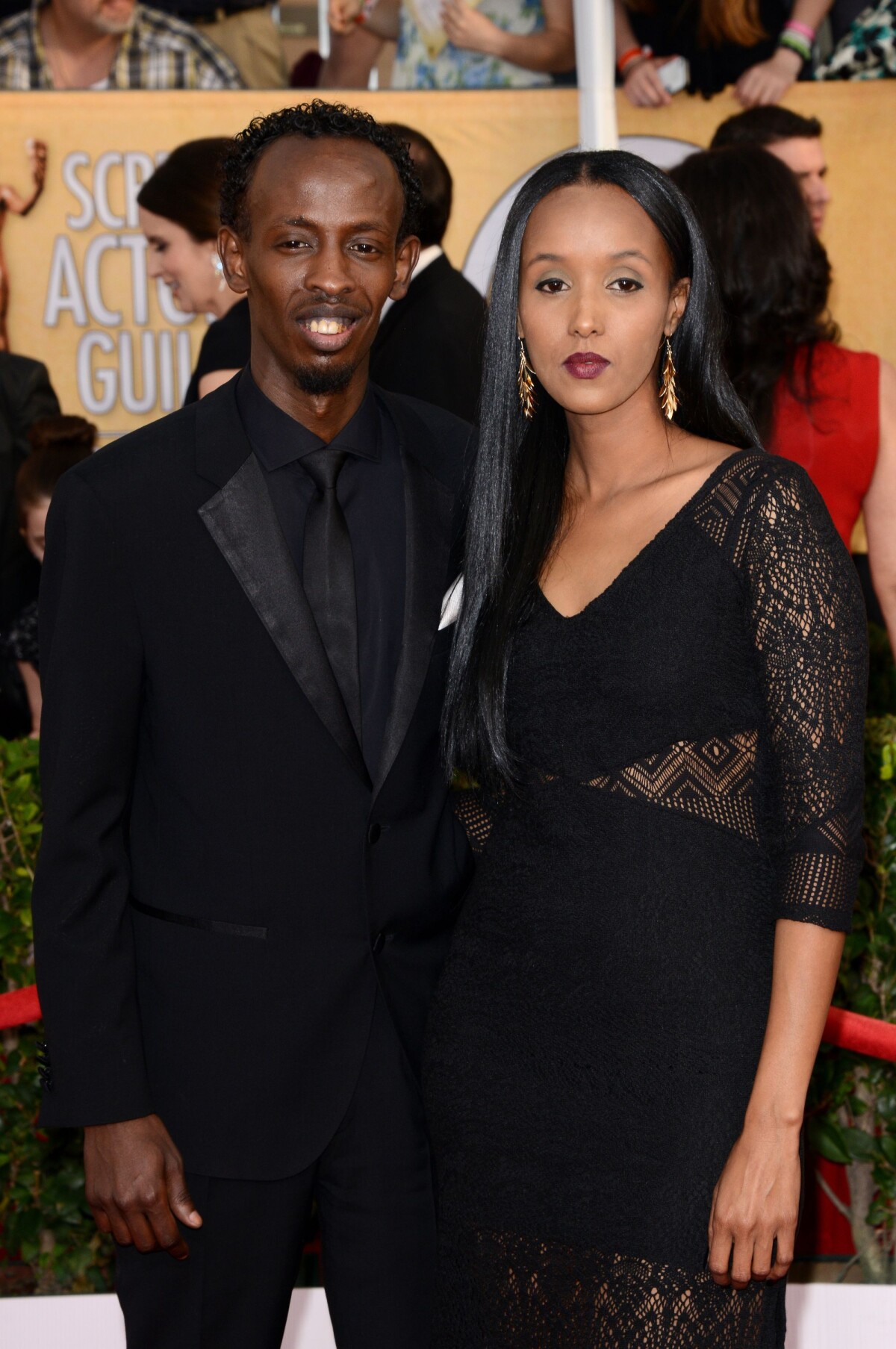 Vidéo : Barkhad Abdi lors des Screen Actors Guild Awards à Los Angeles ...