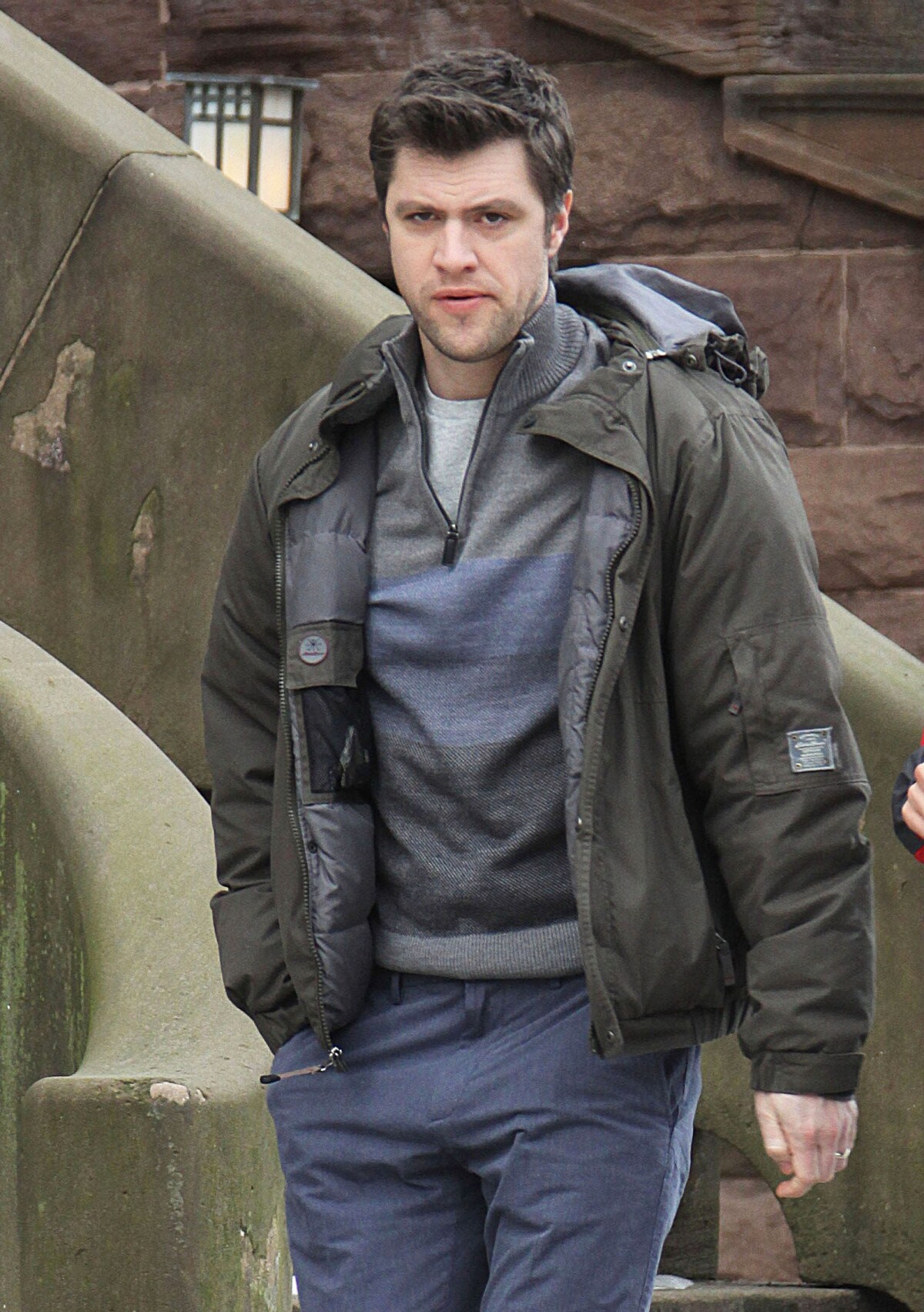 Photo : Shane McRae sur le tournage du film Still Alice à New York le ...