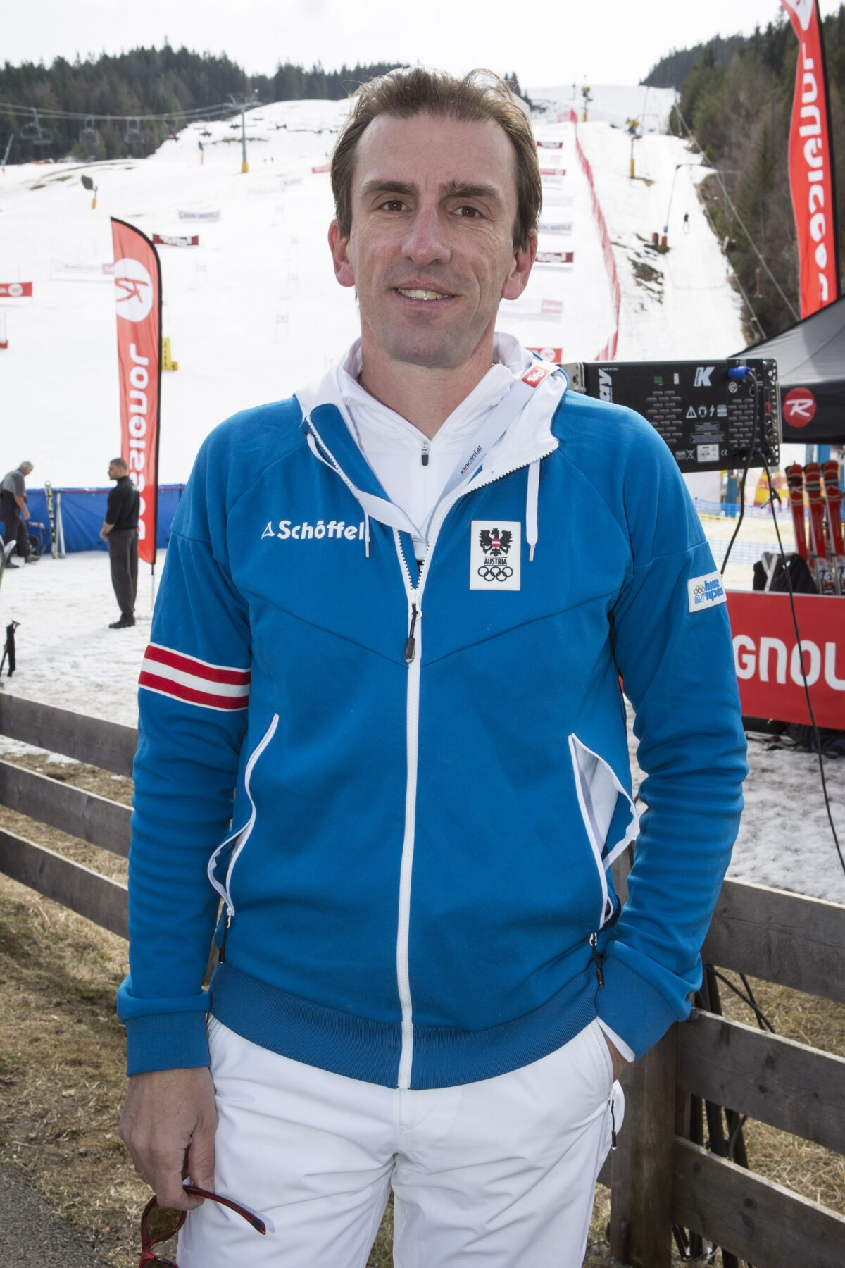 Photo : Markus Prock lors de l'événement World Stars Ski au profit de ...