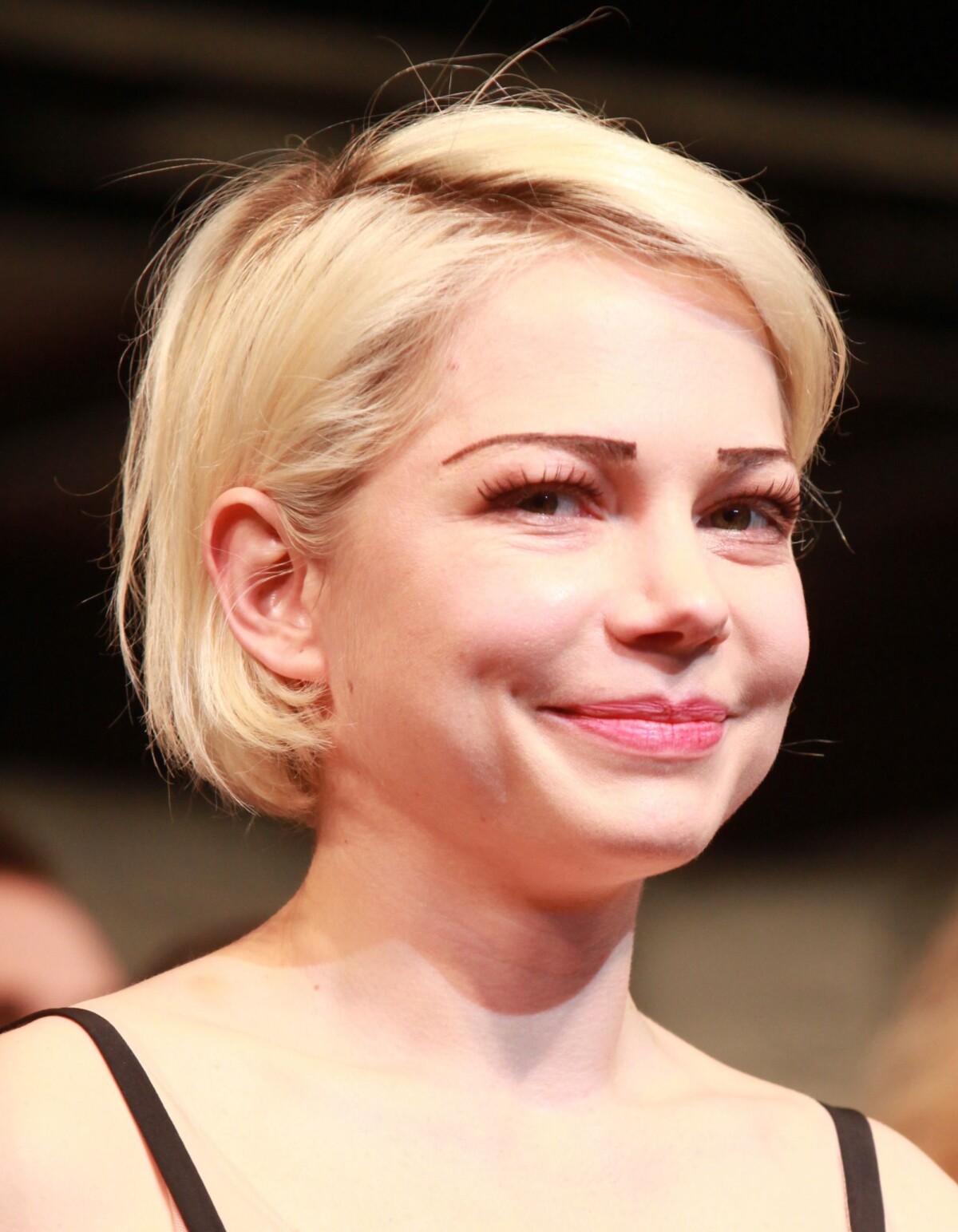 Photo : Michelle Williams sur scène lors de la première de Cabaret à ...