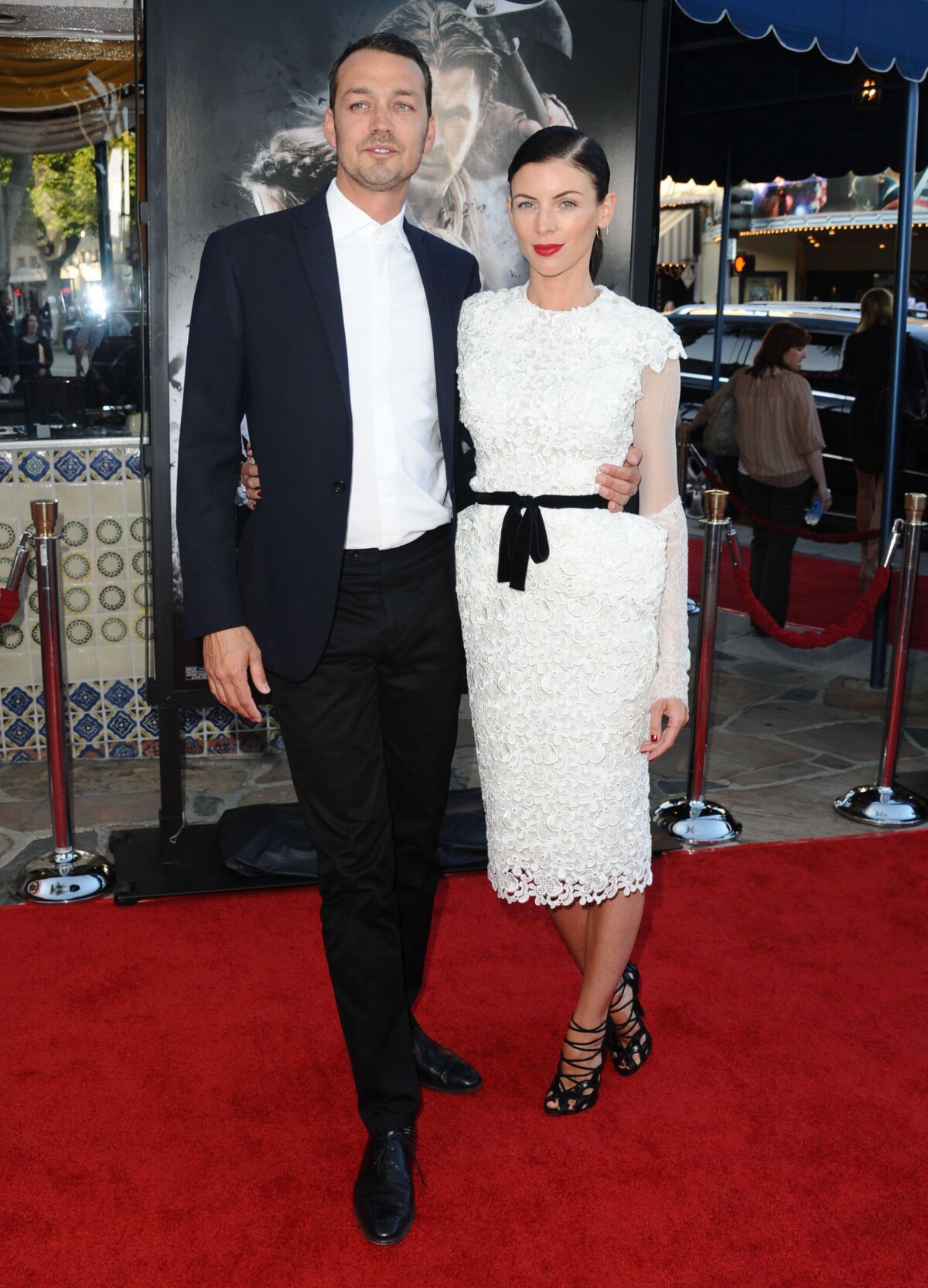 Photo : Rupert Sanders et Liberty Ross lors de la projection de Blanche ...