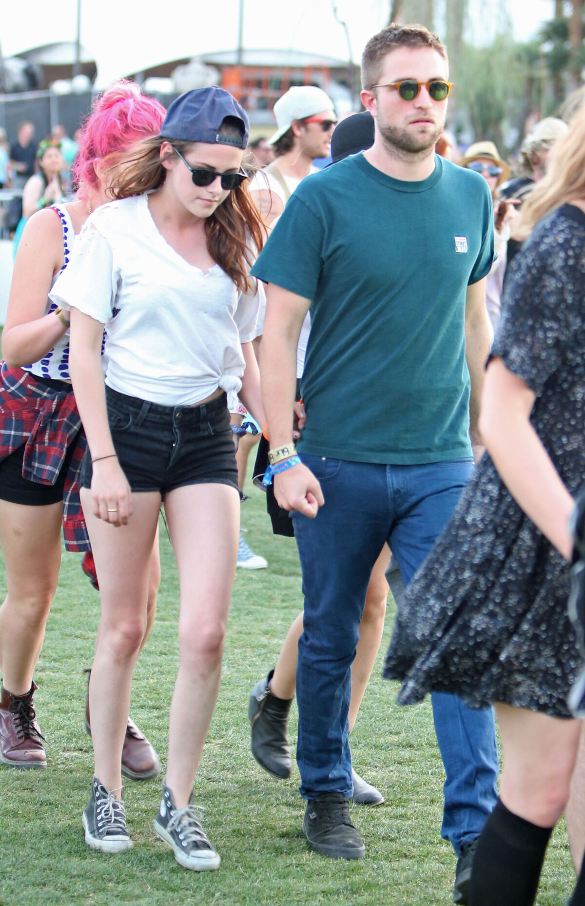 Photo : Robert Pattinson et Kristen Stewart au festival de musique de ...