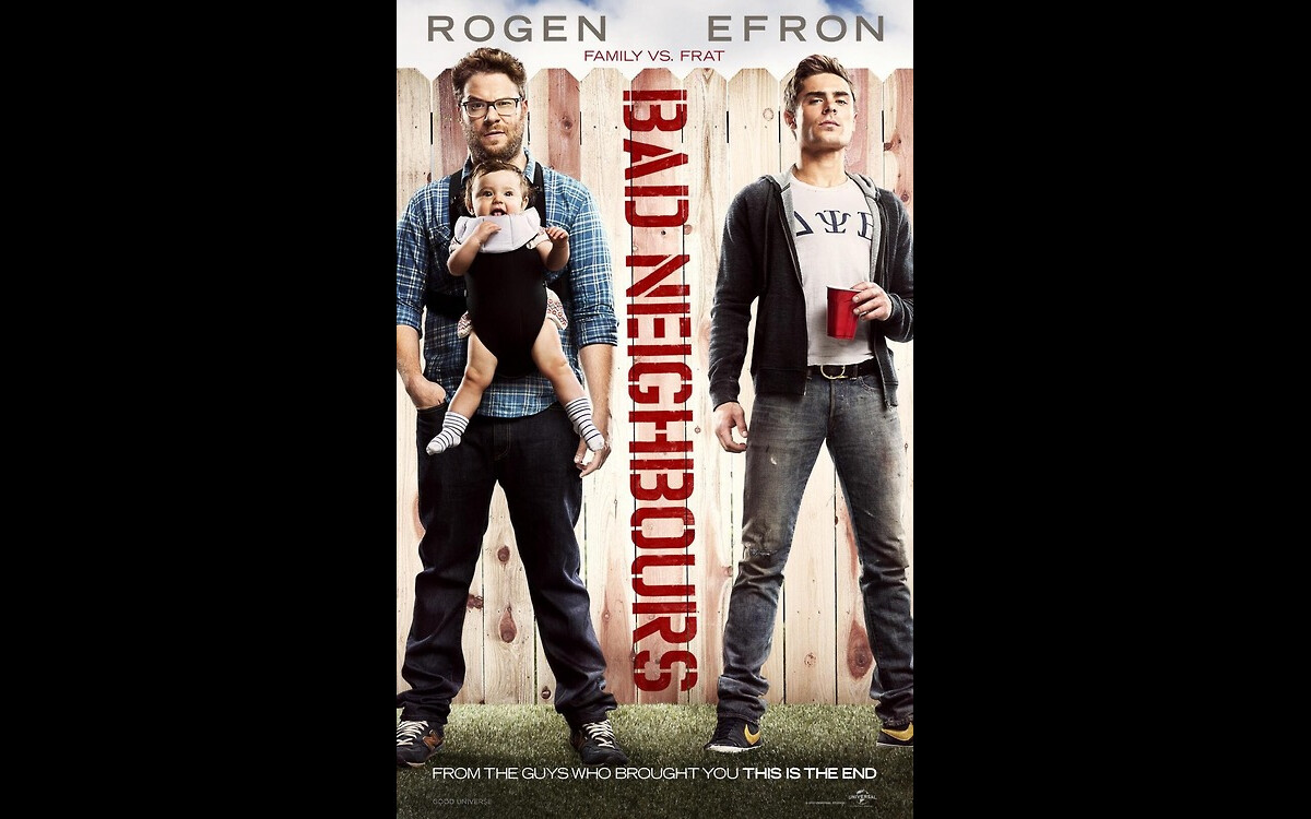 Photo : Bad Neighbours avec Zac Efron. - Purepeople