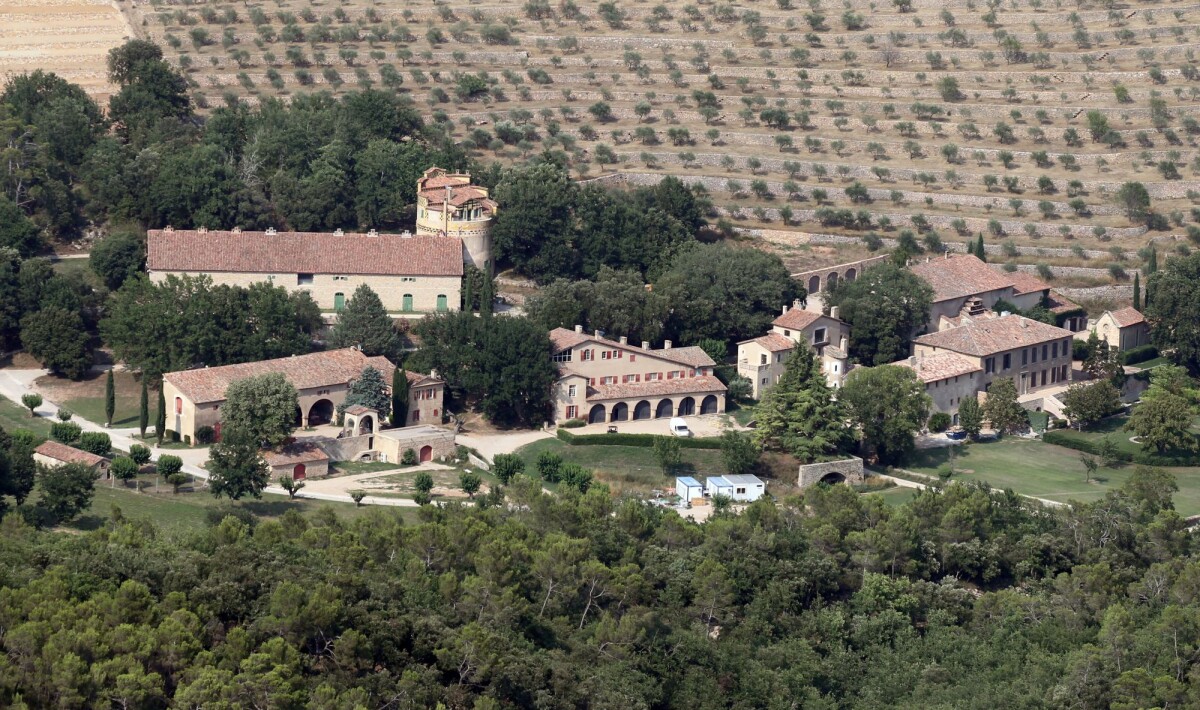 Photo : Vue aérienne du domaine de Miraval - 2013 - Purepeople