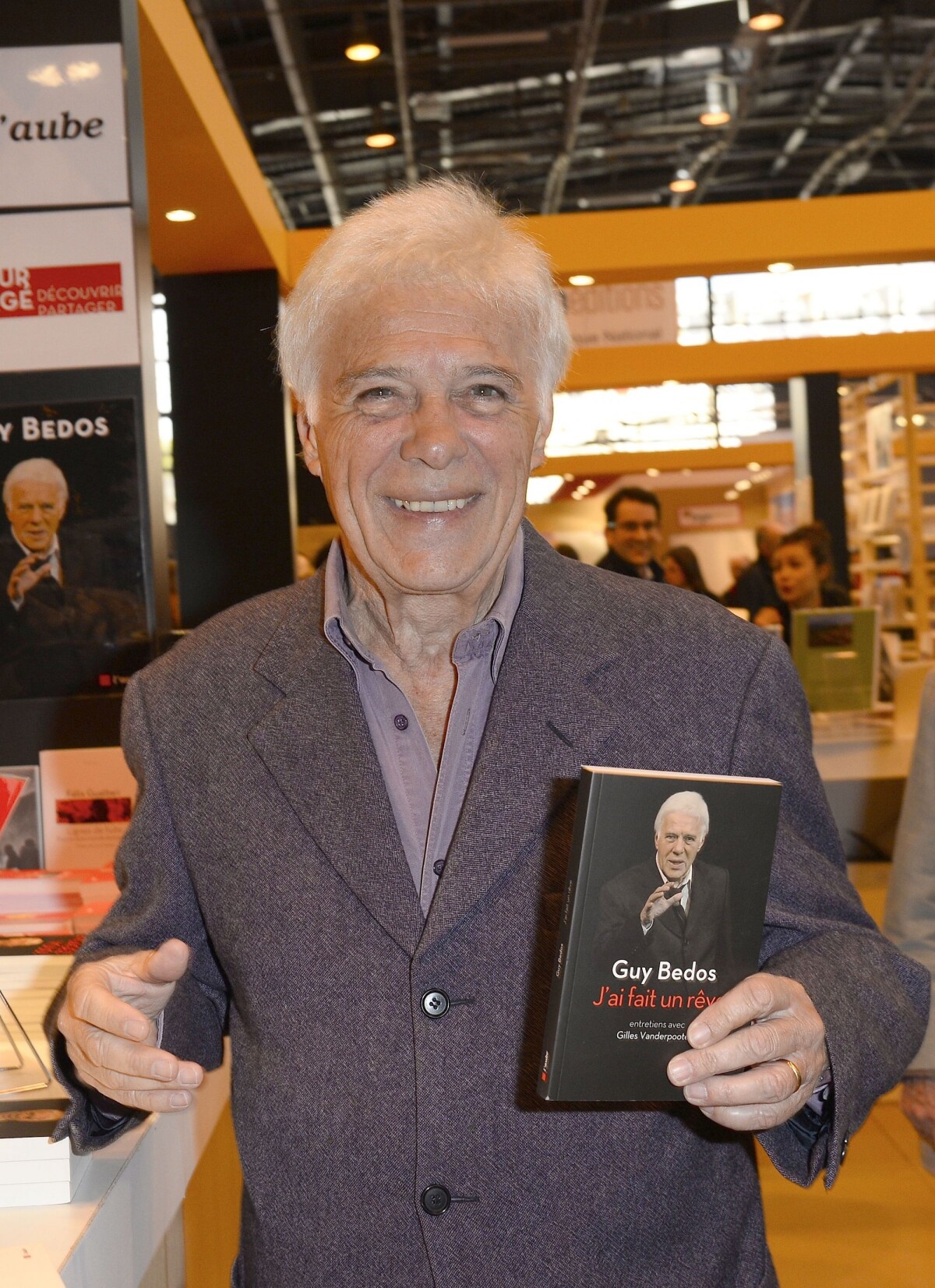 Photo : Guy Bedos - 34 ème édition du Salon du Livre à Paris Porte de ...