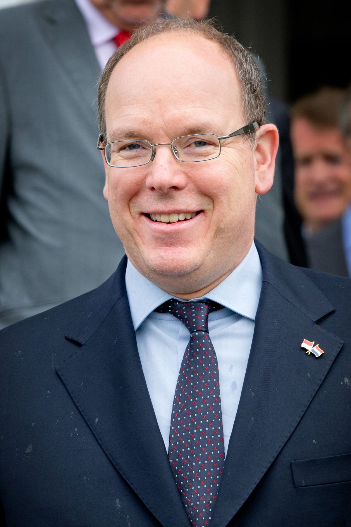 Photo : Le prince Albert II de Monaco visite le siège de la marque ...