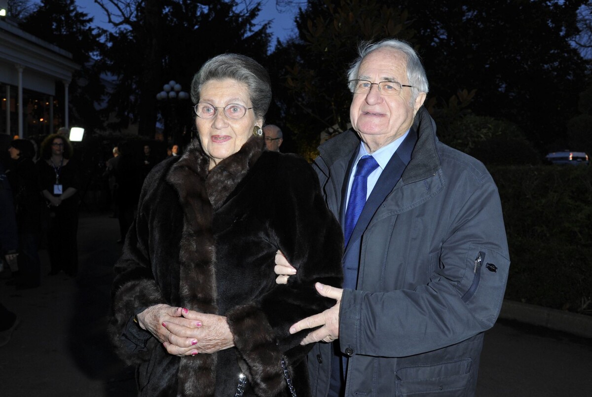 Photo : Simone Veil et son mari Antoine Veil - 28e dîner annuel du ...