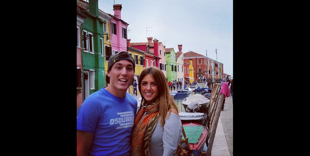 Photo : Aleix Espargaro et Laura Montero en lune de miel à Venise ...