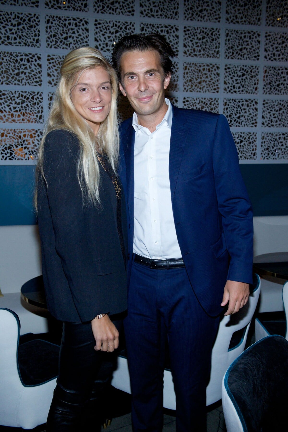 Photo : Yannick Bolloré et sa femme Chloé lors de la soirée d'ouverture ...