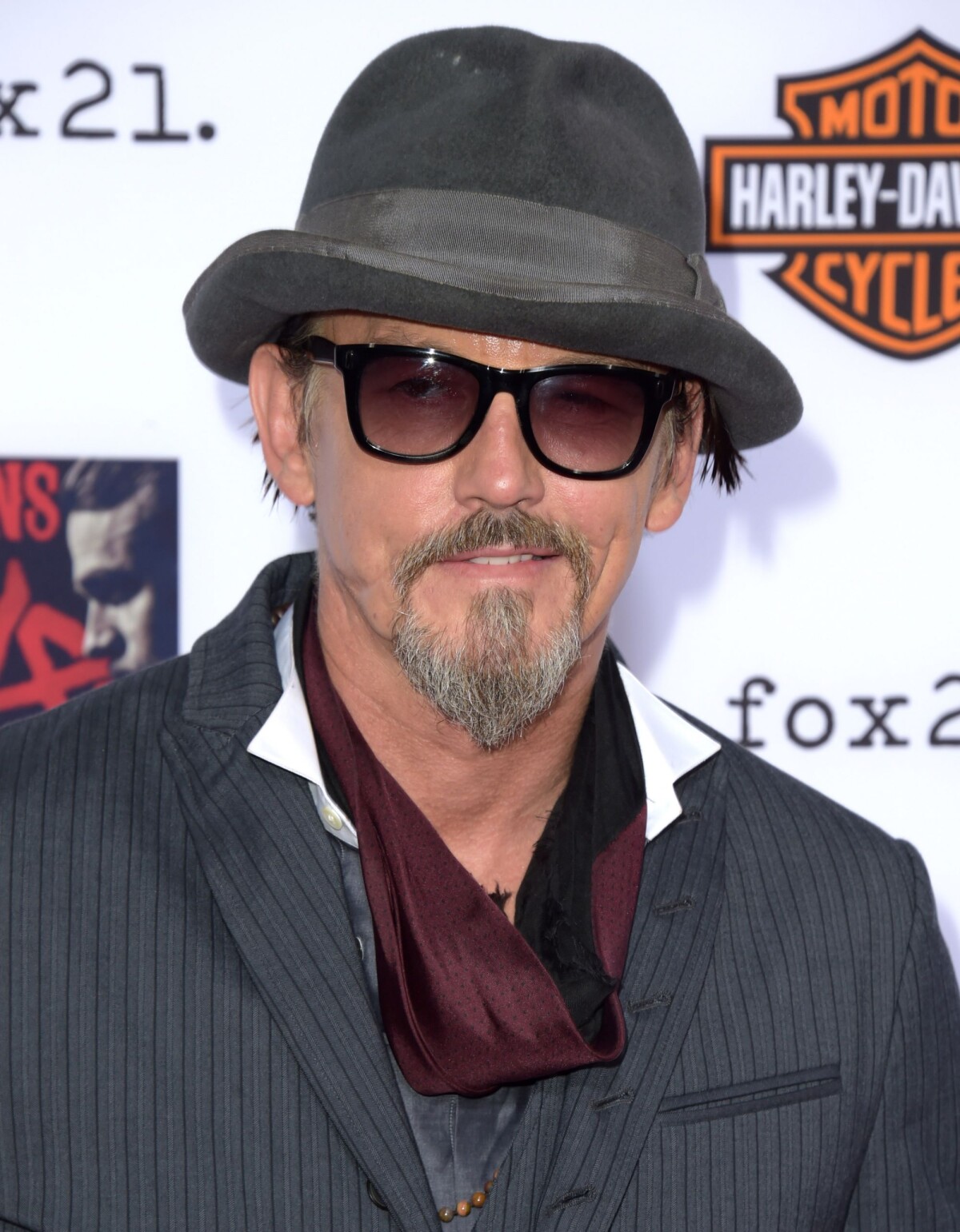 Vidéo Tommy Flanagan à La Soirée De Lancement De La 7e Saison De Sons Of Anarchy Au Tcl