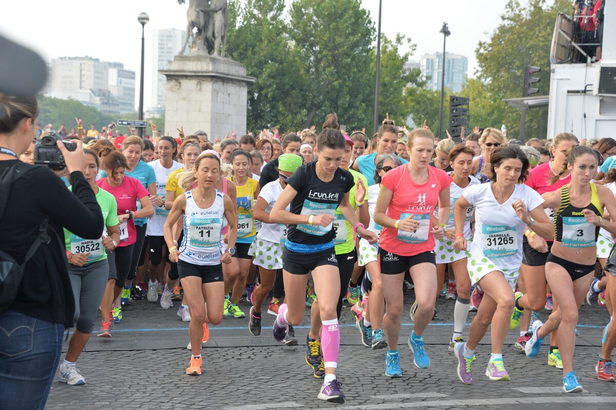 Photo : La course La Parisienne 2014 pour la lutte contre le cancer, au ...