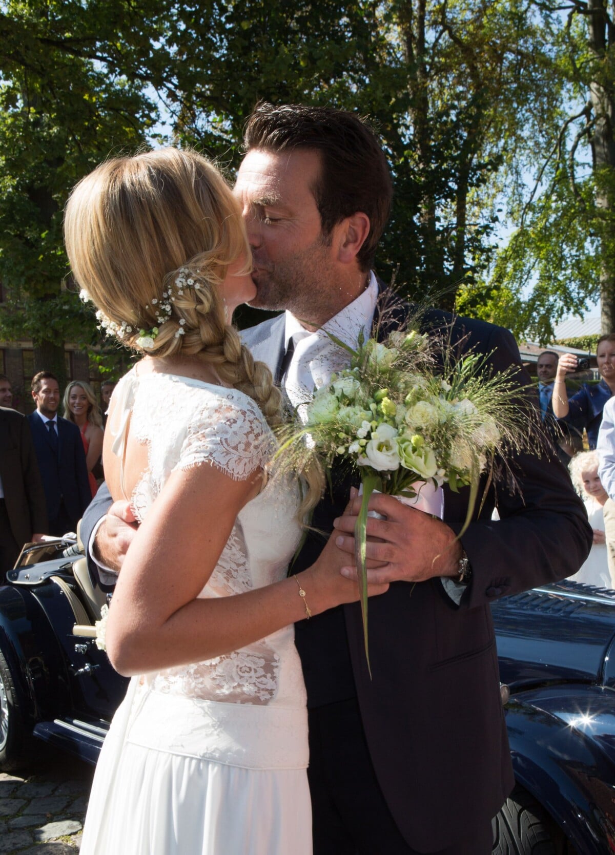 Photo : Mariage civil de la belle Sandrine Corman et Michel Bouhoulle ...
