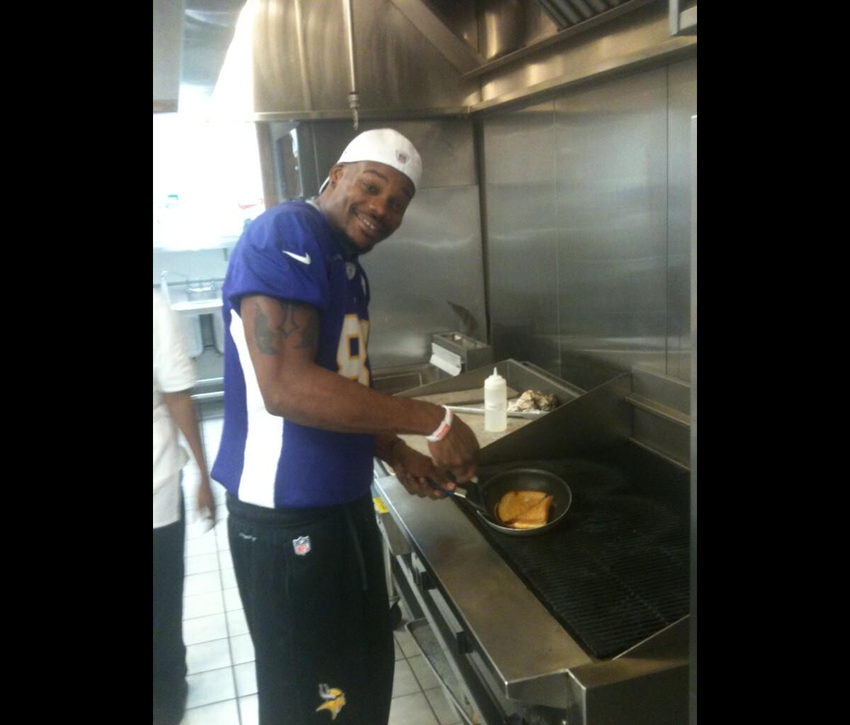 Photo : Jerome Simpson, photo publiée sur son compte Twitter le 18 ...