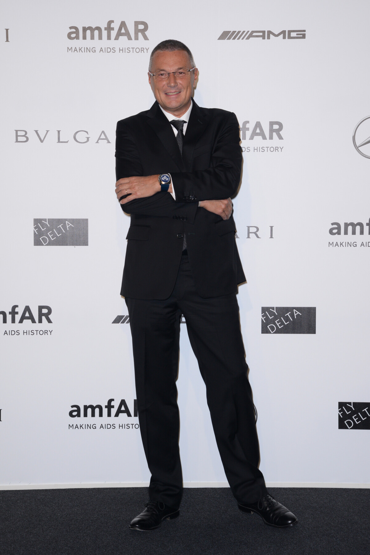 Photo : Jean-Christophe Babin au photocall de la soirée amfAR à Milan ...