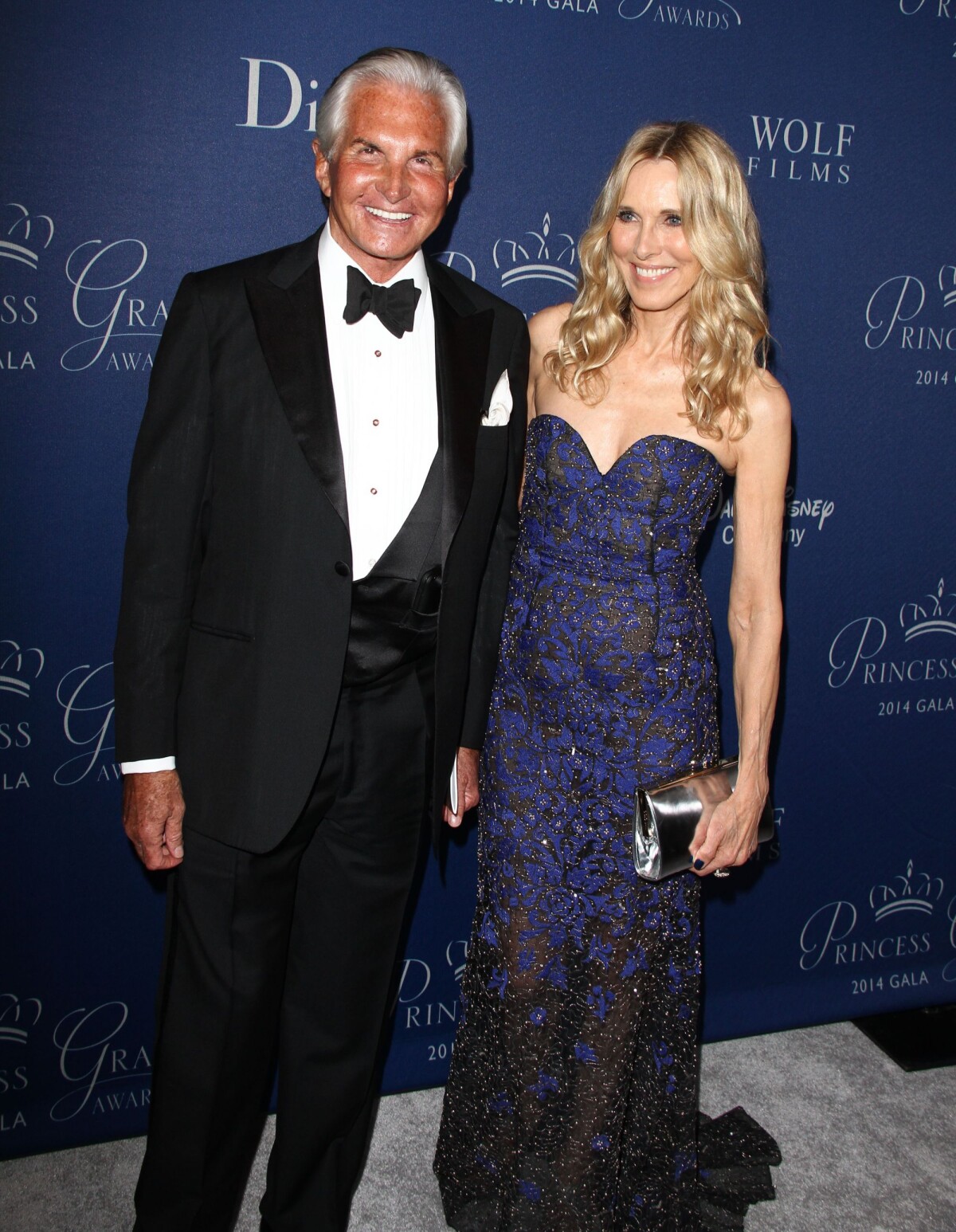 Photo : Alana Stewart avec George Hamilton le 8 octobre 2014 lors de la ...