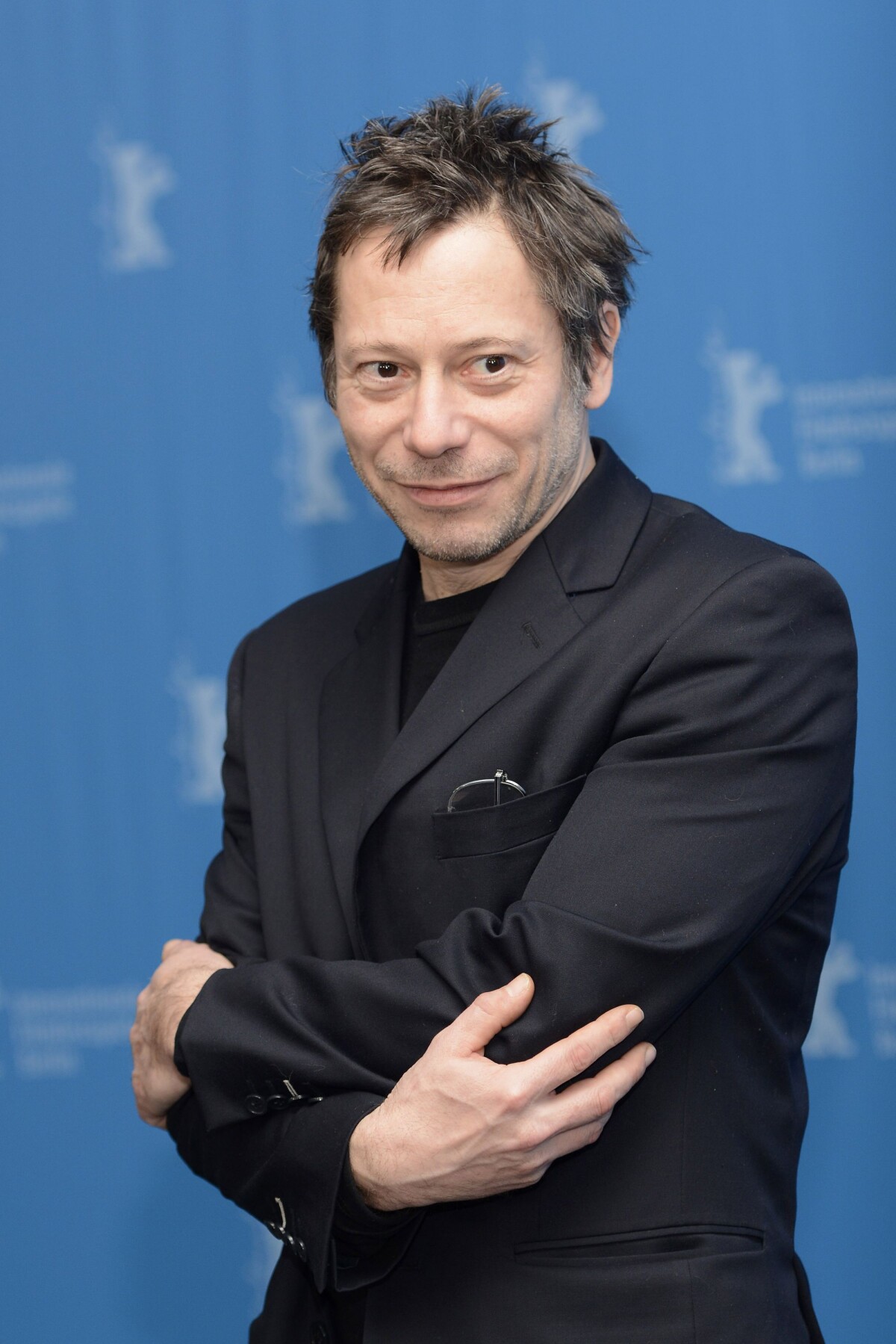 Photo : Mathieu Amalric lors du photocall du film "Arrête ou je ...