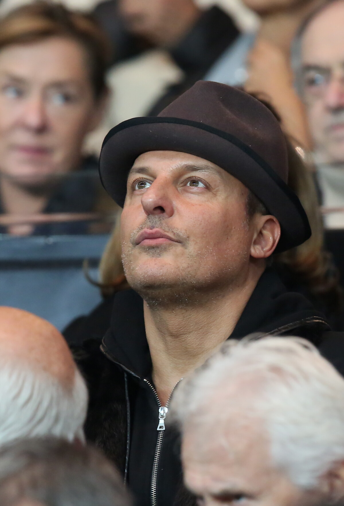 Photo : Jean Roch au match entre le PSG et Marseille au parc des ...