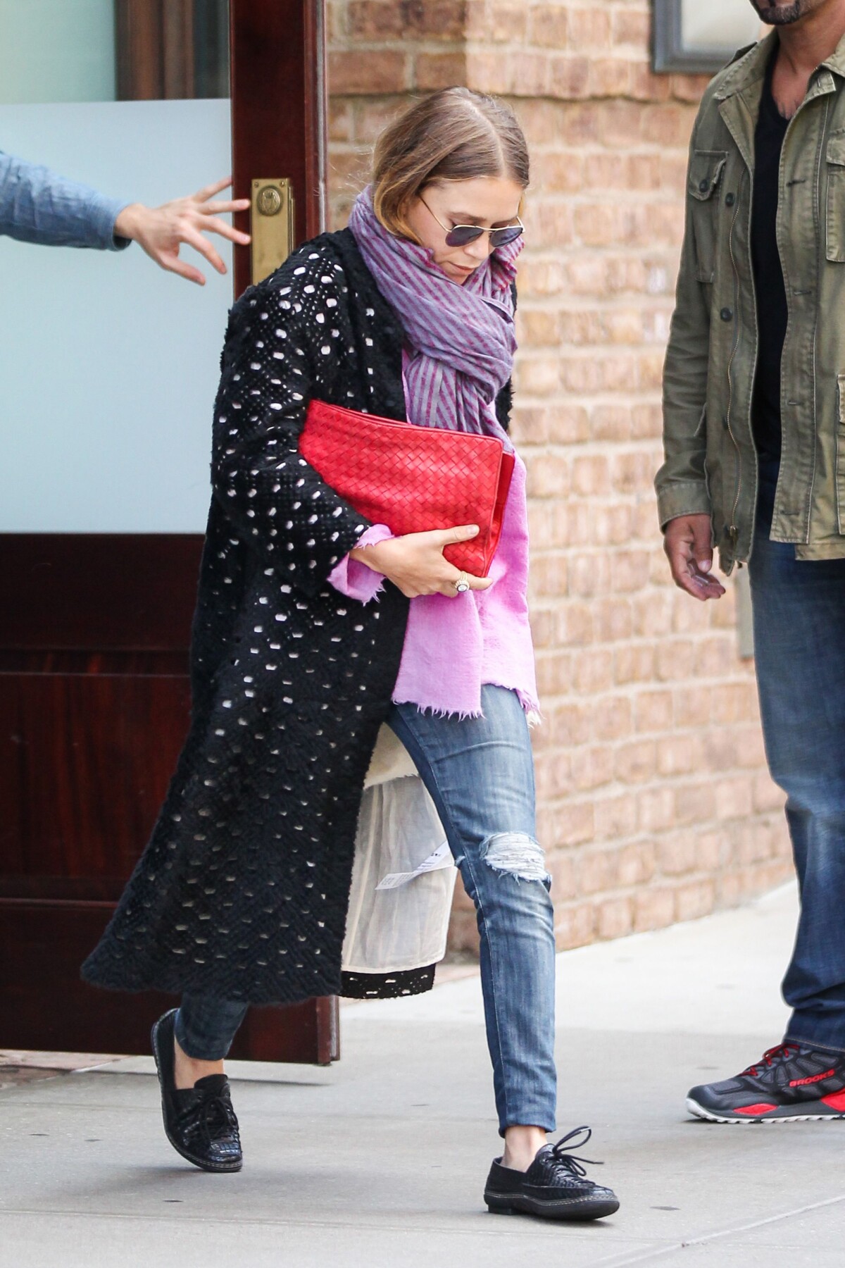 Photo : Mary-Kate Olsen à New York le 8 octobre 2014 - Ode (Purepeople)