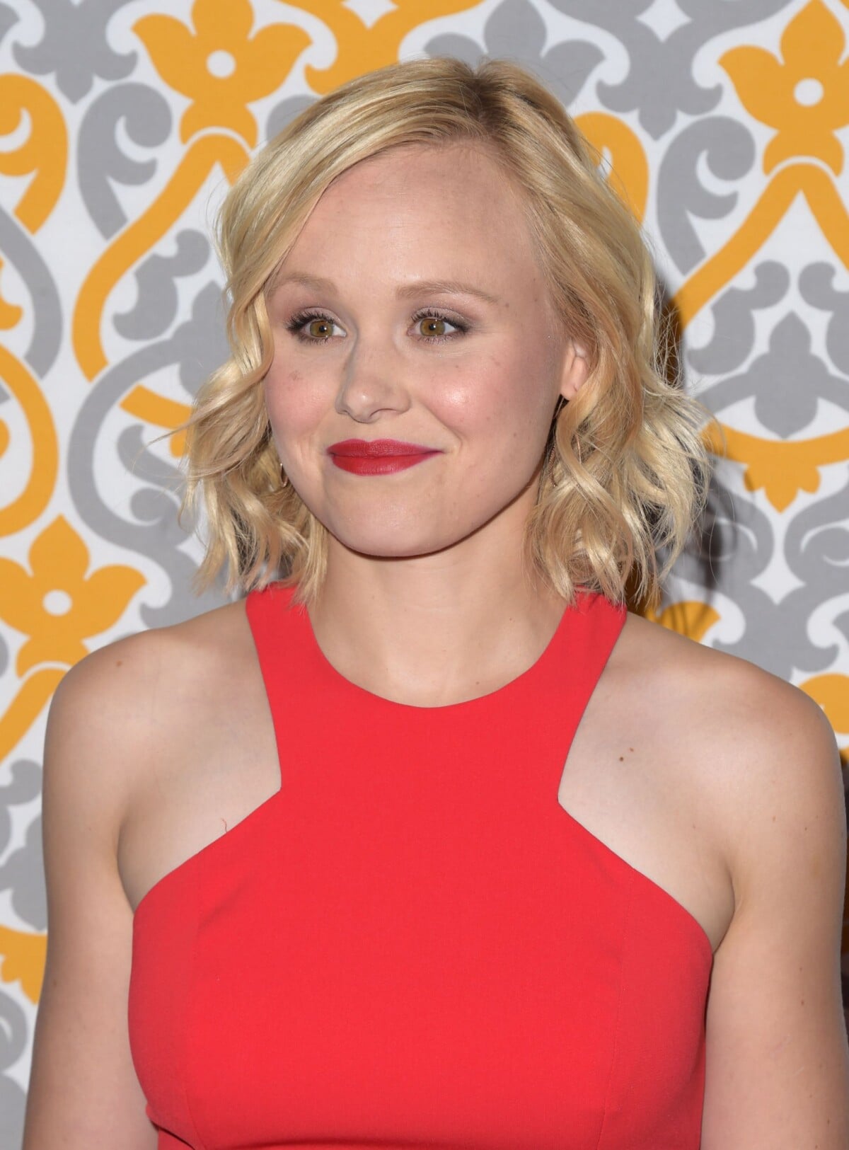 Photo : Alison Pill à la première de la saison 3 de "The Newsroom" à ...