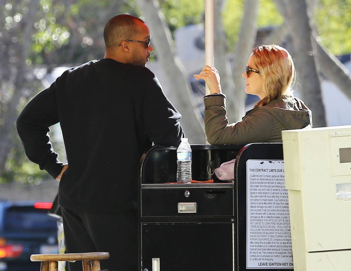 Photo : Donald Faison et sa femme Cacee Cobb enceinte vont déjeuner au ...