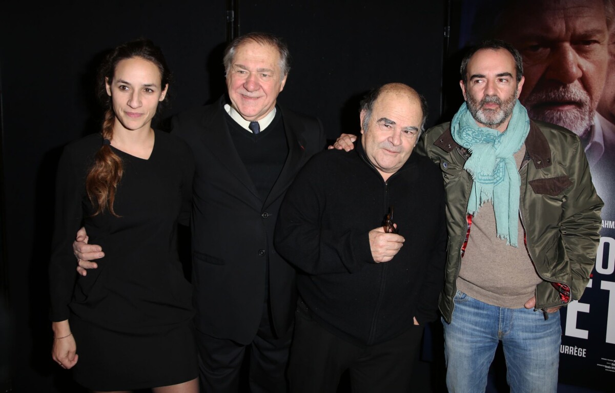 Photo : Samia Dahmane, Pierre Santini, Jean Benguigui et Bruno Solo ...