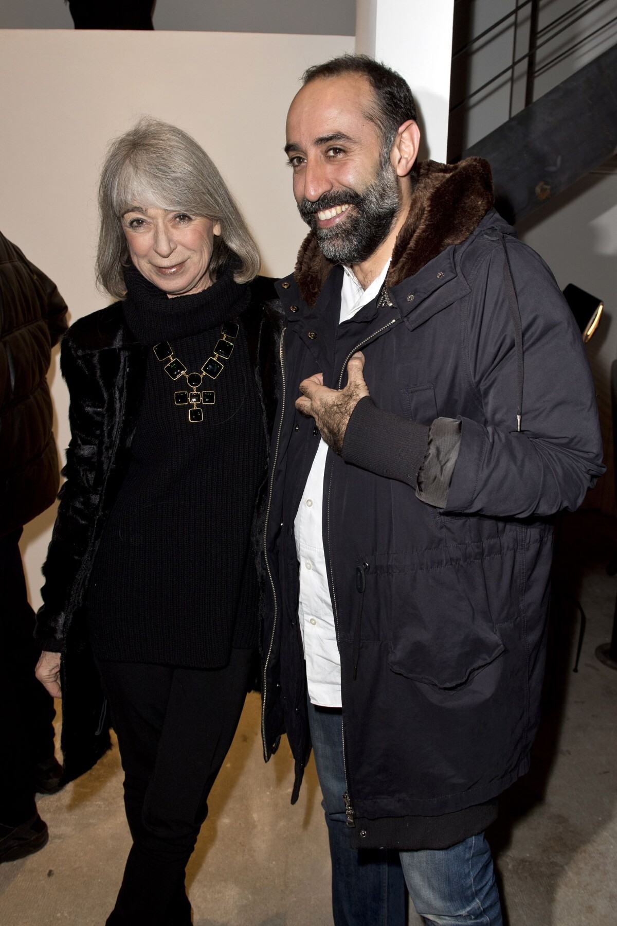 Photo : Ariel de Ravenel et Rabih Kayrouz lors du Lancement de la ...