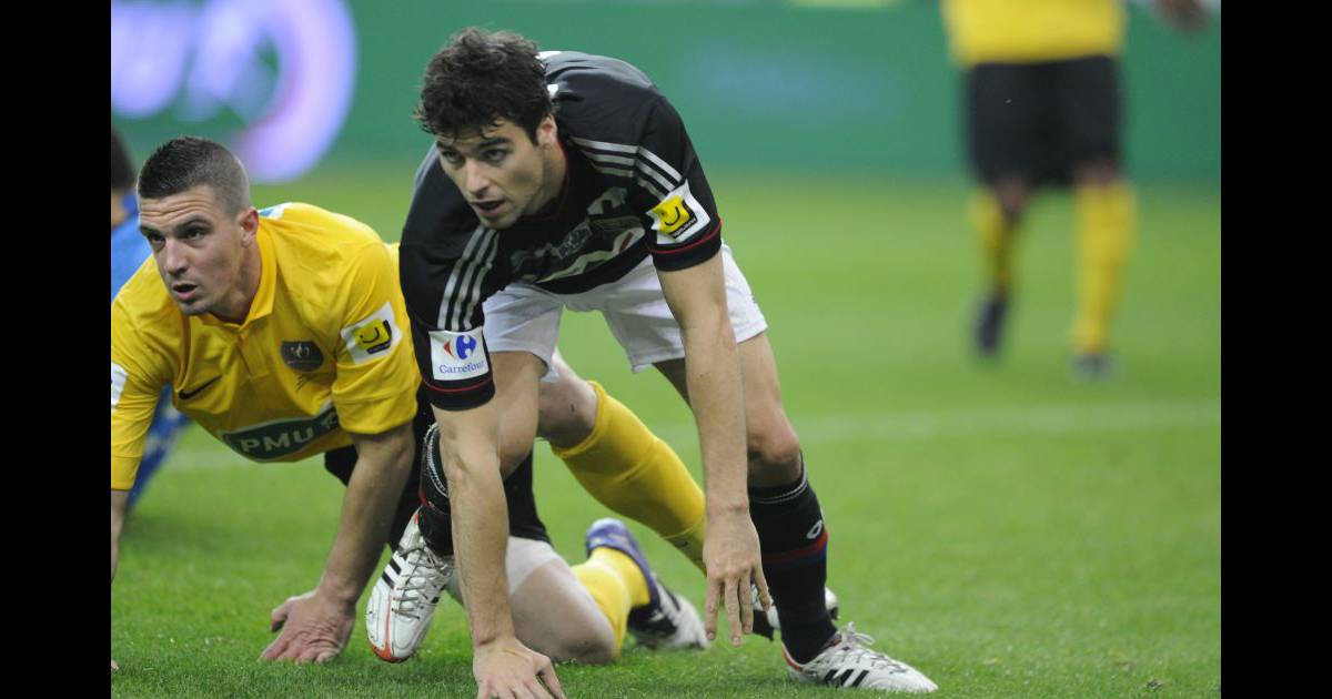 Yoann Gourcuff le 28 avril 2012 au Stade de France à Saint-Denis ...